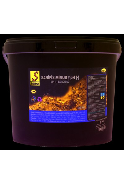 Sanifix Toz Ph Düşürücü 10 kg Sanifix Toz Ph Düşürücü 10 kg