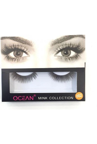 Amazeus Ocean 002 Mink Ipek Takma Kirpik Amazeus Ocean 002 Mink Ipek Takma Kirpik