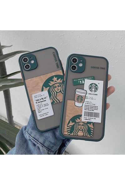 Milyon Kılıf Apple iPhone 11 Kılıf Starbucks Desenli Kılıf Milyon Kılıf Apple iPhone 11 Kılıf Starbucks Desenli Kılıf