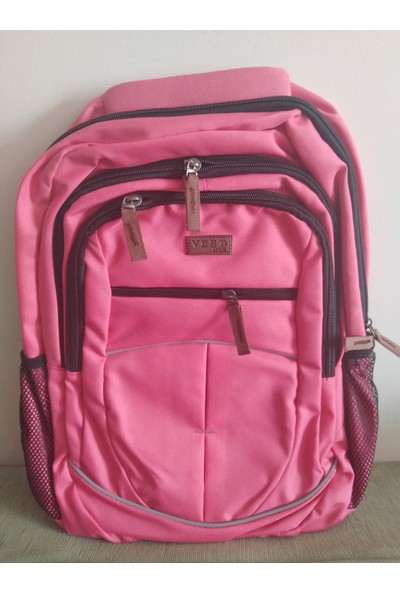 vest Okul Çantası 4 Bölmeli Kumaş Su Geçirmez