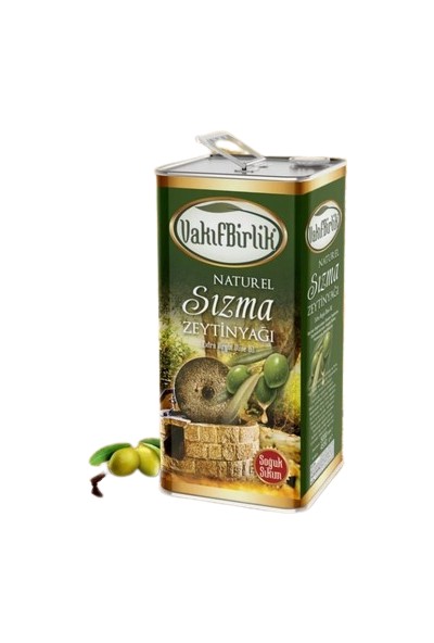 Vakıfbirlik Natural Sızma Zeytinyağı 5 lt Vakıfbirlik Natural Sızma Zeytinyağı 5 lt