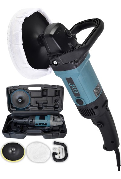 Jetta Power Tools 6 Kademe Devir Ayarlı Polisaj Makinasi Zımpara Pasta Cila Makinesi -Polısaj-Cantalı-Mavı Jetta Power Tools 6 Kademe Devir Ayarlı Polisaj Makinasi Zımpara Pasta Cila Makinesi -Polısaj-Cantalı-Mavı