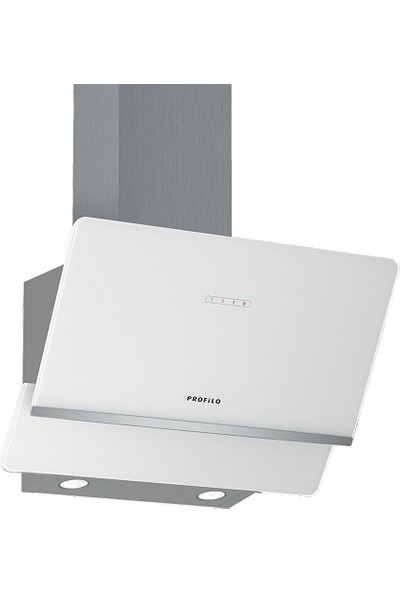 Profilo DVK6J621 Cam Yüzey Duvar Tipi Davlumbaz Beyaz