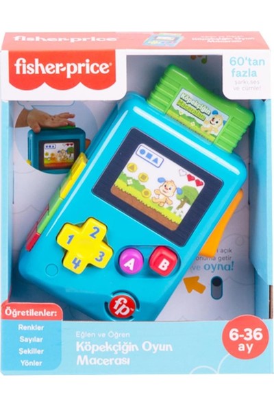 Fisher Price Eğlen ve Öğren Köpekçiğin Oyun Macerası Fisher Price Eğlen ve Öğren Köpekçiğin Oyun Macerası
