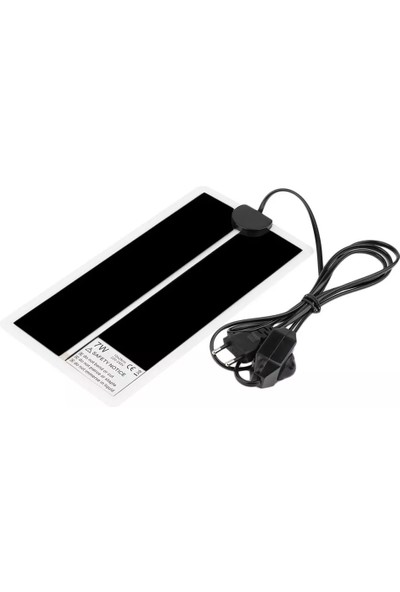 Pet Sürüngen Isıtıcı Ped 15X28CM 7W Isı Ayarlı