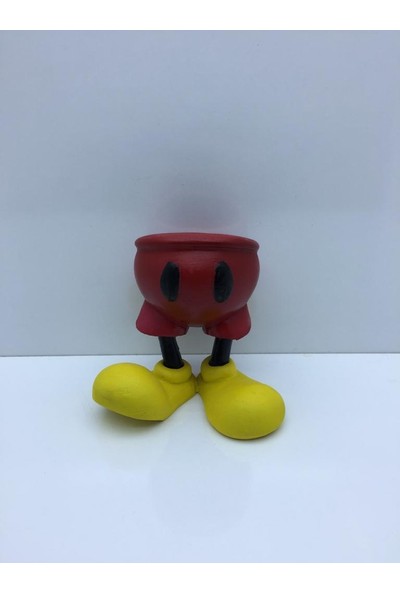 Tozlu Atölye Mickey Mouse Saksı Tozlu Atölye Mickey Mouse Saksı