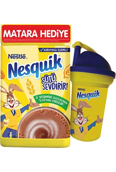 Nesquik Toz Çikolata 420 gr + Matara