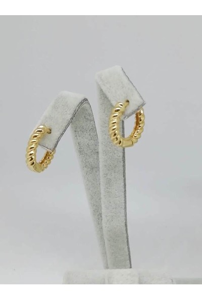 Eke Butik 2li Burgu Halka Küpe Eke Butik 2li Burgu Halka Küpe