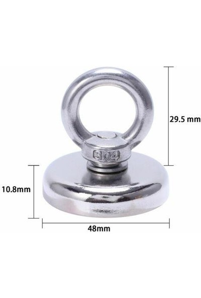 48MM Fishing Magnet - Neodyum Pot Mıknatıs 48MM Fishing Magnet - Neodyum Pot Mıknatıs