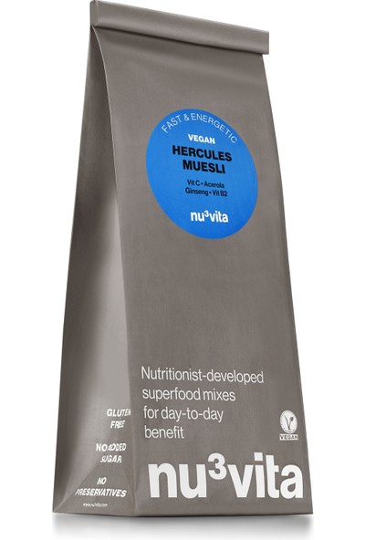 Nu3Vita Hercules Muesli 270 gr Nu3Vita Hercules Muesli 270 gr