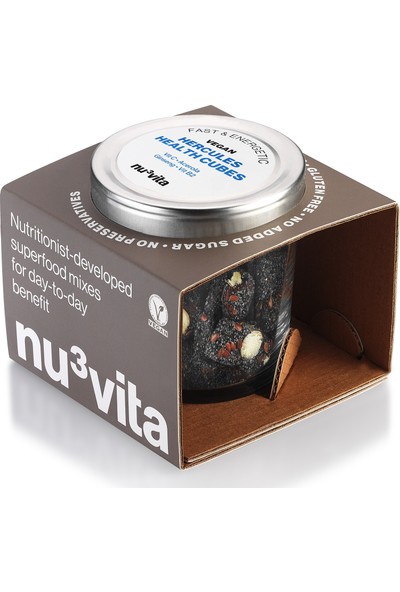Nu3Vita Hercules Snack Cube 150 gr Nu3Vita Hercules Snack Cube 150 gr