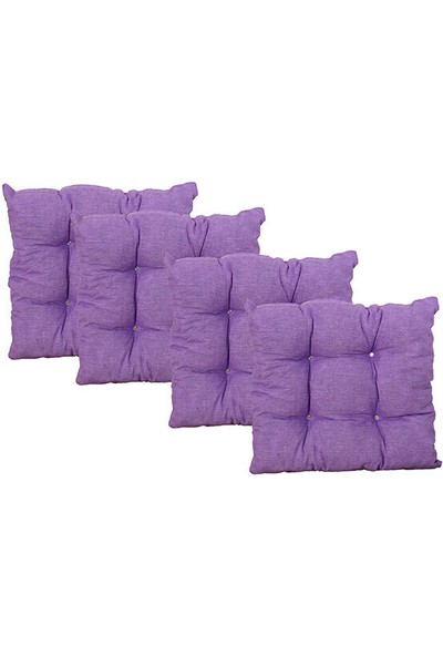 Markaflex Sandalye Minderi Tabure Minderi Kare Minder Dolgun Minder 4 Adet Markaflex Sandalye Minderi Tabure Minderi Kare Minder Dolgun Minder 4 Adet