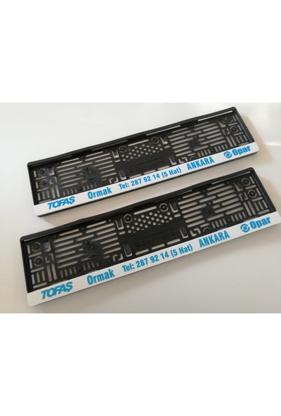 Ünal Tasarım Ormak Opar Plakalık 2 Adet