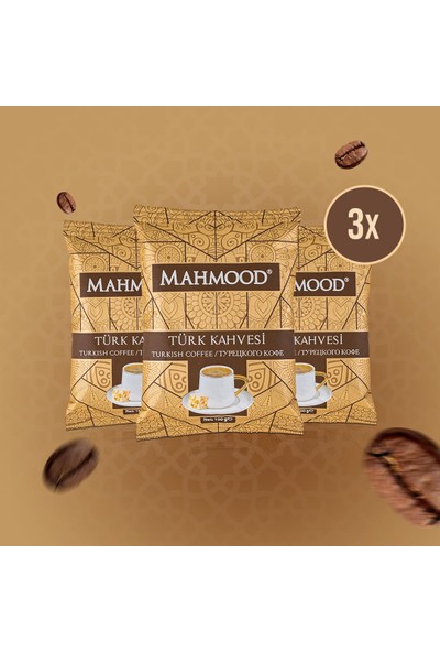 Mahmood Türk Kahvesi 100 gr x 3
