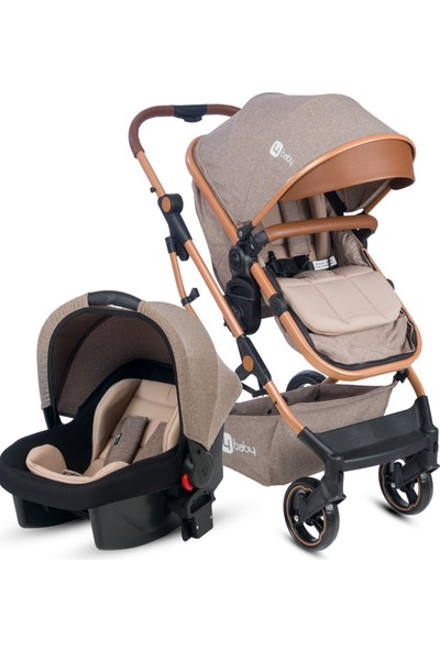 4 Baby Smart Gold Travel Sistem Bebek Arabası