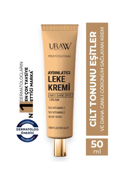 Uraw Aydınlatıcı Leke Kremi Uraw Aydınlatıcı Leke Kremi