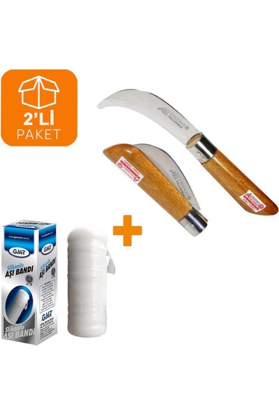 Telvesse Ergenay Aşı Bıçağı 22 cm + Aşı Bandı 40 Metre (2'li Paket) Telvesse Ergenay Aşı Bıçağı 22 cm + Aşı Bandı 40 Metre (2'li Paket)