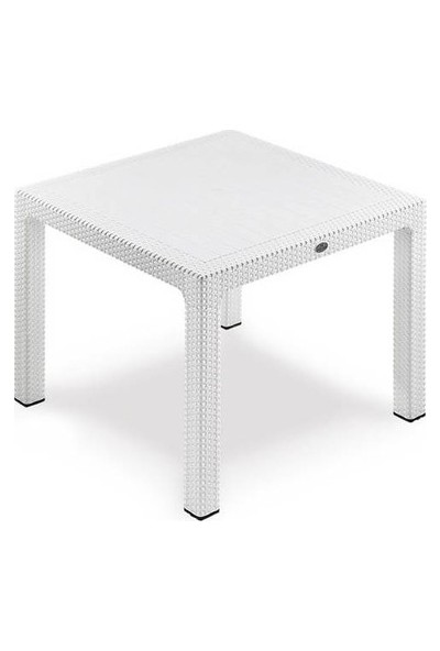 Comfort Comfort Begonvil Balkon,teras,bahçe Rattan Masa 90X90 Rattan Masa Bahçe Masası 90X90 Beyaz Comfort Comfort Begonvil Balkon,teras,bahçe Rattan Masa 90X90 Rattan Masa Bahçe Masası 90X90 Beyaz