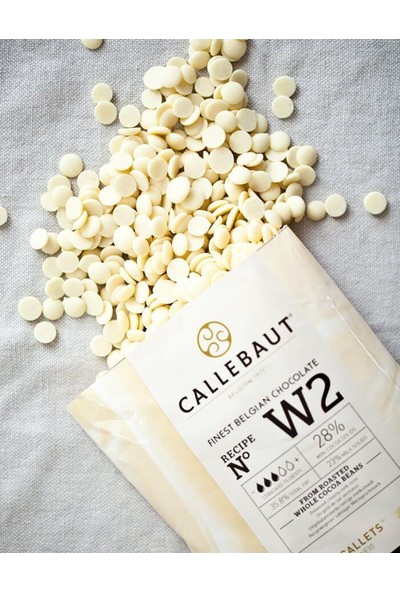 Callebaut Beyaz Damla Kuvertür Çikolata 1 kg Callebaut Beyaz Damla Kuvertür Çikolata 1 kg