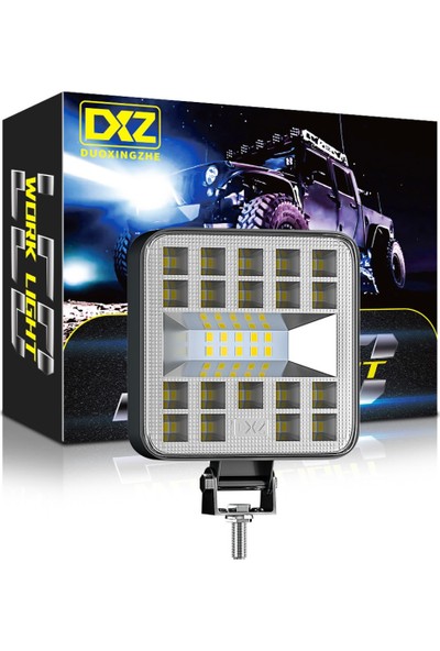 DXZ 29 LED Kare Off Road Tekne Çalışma Lambası Spot Lambası 6500K
