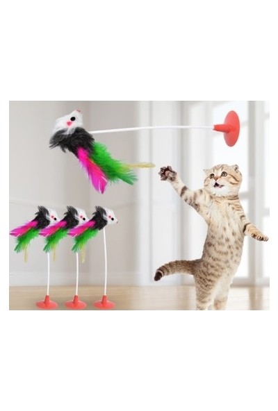 Turkish A2Z Cmt Vantuzlu Fare Kedi Oyuncağı Turkish A2Z Cmt Vantuzlu Fare Kedi Oyuncağı