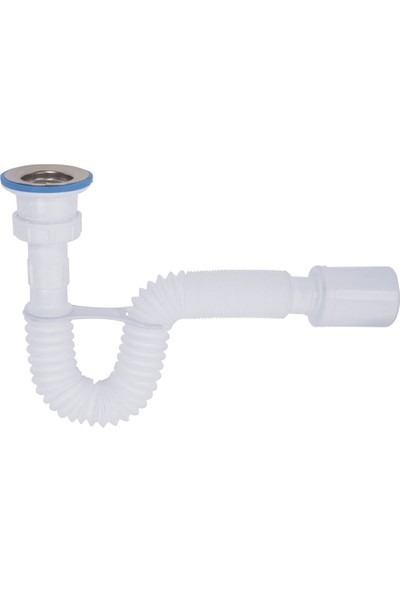 Visam Körüklü Spiral Lavabo Sifonu Ø 50 mm Çıkışlı 705.002