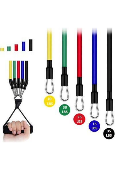Bold Mark 12 Parça Deluxe Profesyonel Direnç Lastiği Seti Latex Premium Kalite Fitness Kondisyon Direnç Lastik Bold Mark 12 Parça Deluxe Profesyonel Direnç Lastiği Seti Latex Premium Kalite Fitness Kondisyon Direnç Lastik