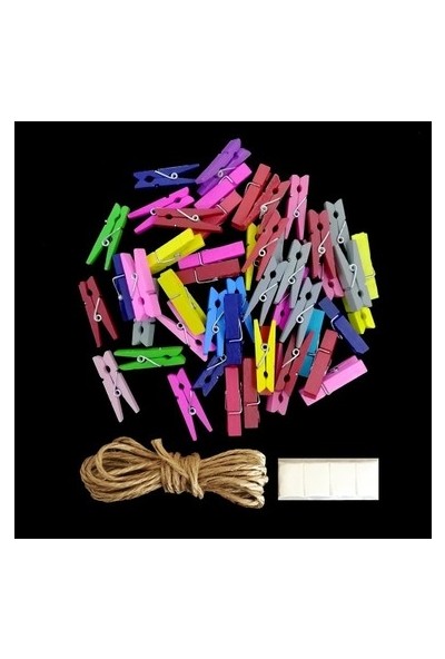 50 Adet Mandal 10M Hasır Ip Dekor Renkli Mandal Hasır Ip 50 Adet Mandal 10M Hasır Ip Dekor Renkli Mandal Hasır Ip