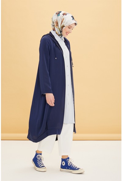 Armine Etek Ucu Bantlı Kap 22Y7602 Lacivert