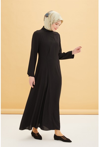 Armine Elbise 22Y9405 Siyah