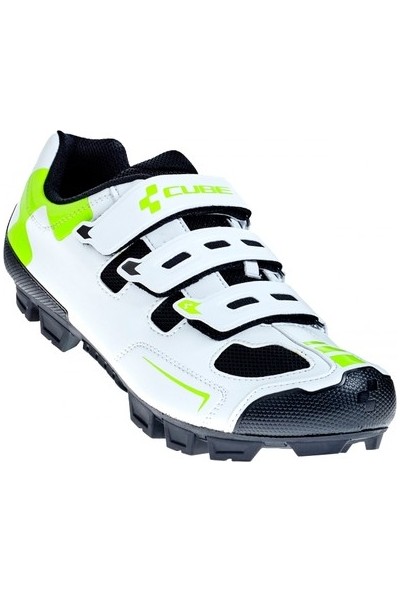 Cube Shoes Mtb Cmpt Beyaz-Yeş No: 42 Numara Cube Shoes Mtb Cmpt Beyaz-Yeş No: 42 Numara