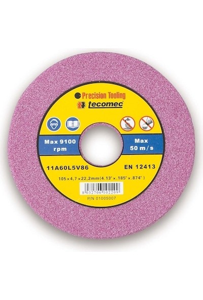 Oregon Tecomec 01005007 Zincir Bileme Diski 105X4.7MM 3/8-404