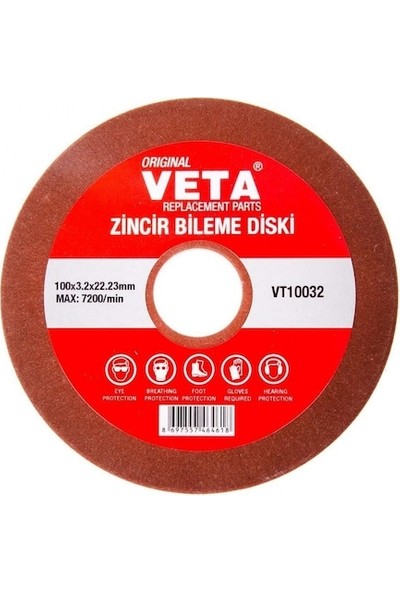 Veta VT10032 Zincir Bileme Diski 100X22X3.2 mm