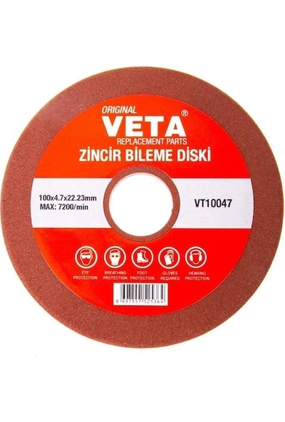 Oregon Veta VT10047 Motorlu Zincir Bileme Diski 100 x 4.7 x 22.23 mm Zb8 Oregon Veta VT10047 Motorlu Zincir Bileme Diski 100 x 4.7 x 22.23 mm Zb8