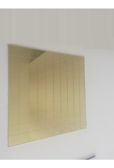 Dekoelf Gold 10ML Kendinden Yapışkanlı 30X30 Buton Ayna 4'lü Paket Dekoelf Gold 10ML Kendinden Yapışkanlı 30X30 Buton Ayna 4'lü Paket