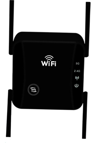 Prettyia Sinyal Band 2.4g 5g Wifi Kablosuz Range Genişletici Siyah (Yurt Dışından) Prettyia Sinyal Band 2.4g 5g Wifi Kablosuz Range Genişletici Siyah (Yurt Dışından)