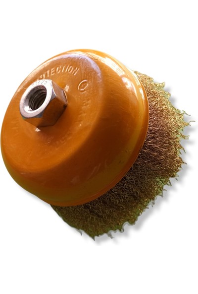 Bigmaster 100 Mm Çanak Spiral Çelik Tel Fırça