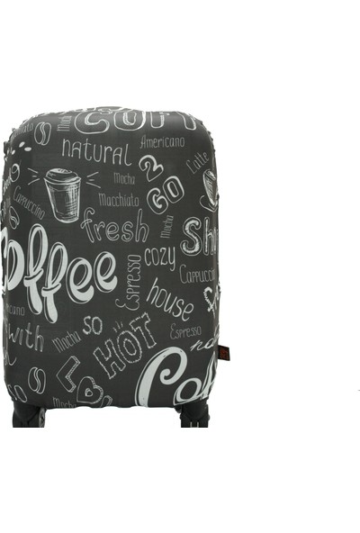 My Saraciye 11 Valiz Kılıfı, Bavul Kılıfı - Coffee 11