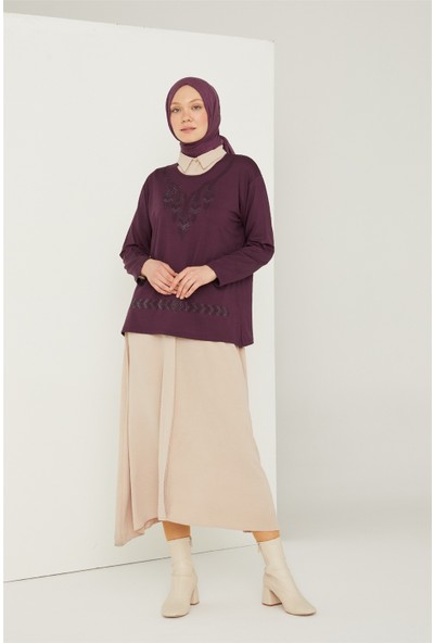 Armine Penye 21YD9045 Mürdüm