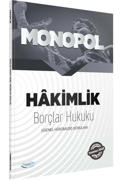 Monopol Yayınları 2020 Hakimlik Borçlar Hukuku (Genel Hükümler) Soruları (Iadesizdir) Monopol Yayınları 2020 Hakimlik Borçlar Hukuku (Genel Hükümler) Soruları (Iadesizdir)