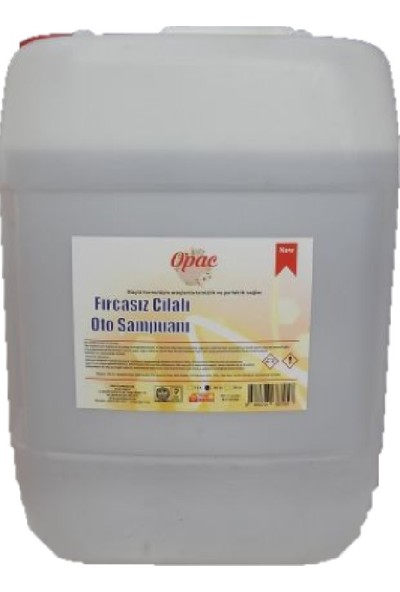 Opac Fırçasız Cilalı Oto Şampuanı ( Oto Köpük ) 20 kg 60/1