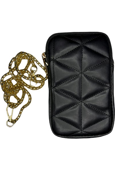 Gold Zincirli Günlük Kullanıma Uygun Telefon Çantası Gold Zincirli Günlük Kullanıma Uygun Telefon Çantası