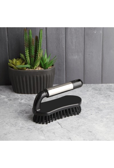 Hometarz Metal Saplı Halı Yer Temizleme Fırçası