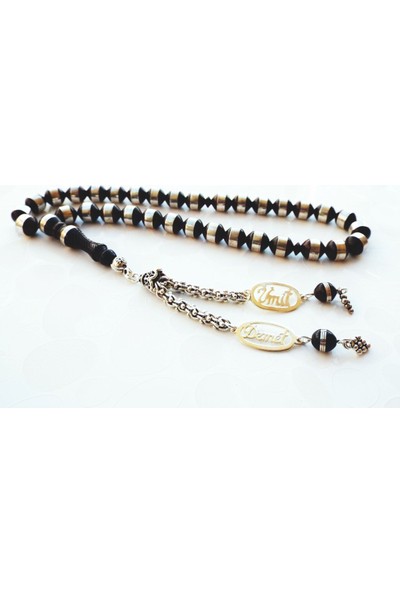 İpek Silver El Işi Isim Yazılı Sarmak Işlemeli Gümüş Kuka Tesbih İpek Silver El Işi Isim Yazılı Sarmak Işlemeli Gümüş Kuka Tesbih