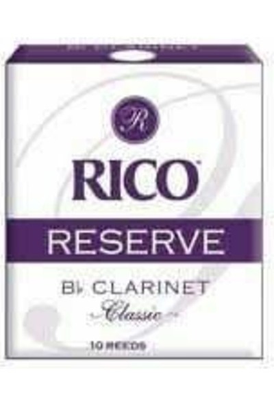 Rico Royal Rico Reserve Classic RCT1030 Sib Klarnet Kamışı No:3 Rico Royal Rico Reserve Classic RCT1030 Sib Klarnet Kamışı No:3