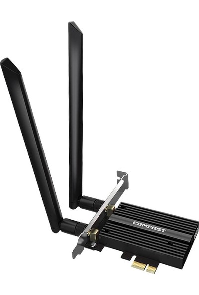 Charmant Kablosuz Wifi Kart Tri-Band Destek WINDOWS10 11 (64BIT) Pcıe Için Masaüstü Pc (Yurt Dışından) Charmant Kablosuz Wifi Kart Tri-Band Destek WINDOWS10 11 (64BIT) Pcıe Için Masaüstü Pc (Yurt Dışından)