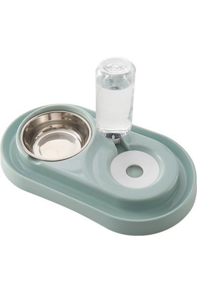 Mikopet Kedi Köpek Mama Su Kabı -Pembe