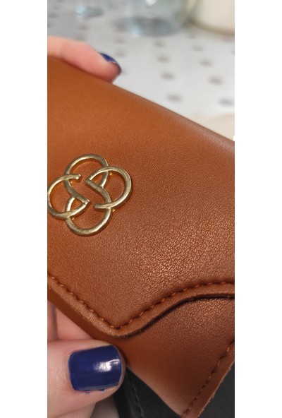 Glamordo Kadın Taba Akordiyon Model Kartlık Cüzdan 11X8 cm Glamordo Kadın Taba Akordiyon Model Kartlık Cüzdan 11X8 cm