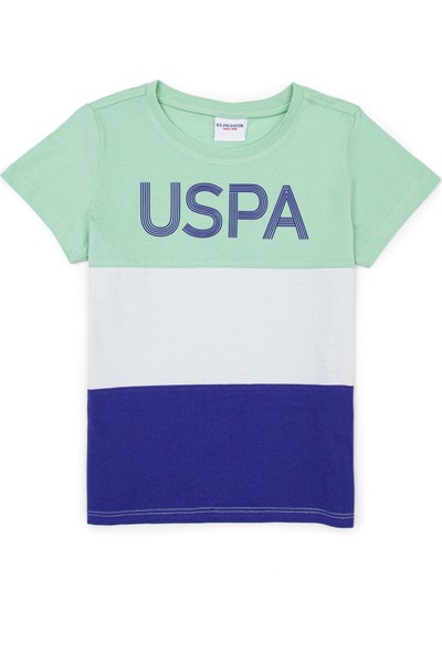 U.S. Polo Assn. Erkek Çocuk Mint T Shirt 50247344-VR090