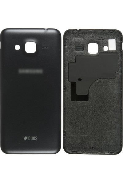Nokta Teknik Samsung Galaxy J3 J300 Arka Kapak Batarya Pil Kapağı - Siyah Nokta Teknik Samsung Galaxy J3 J300 Arka Kapak Batarya Pil Kapağı - Siyah